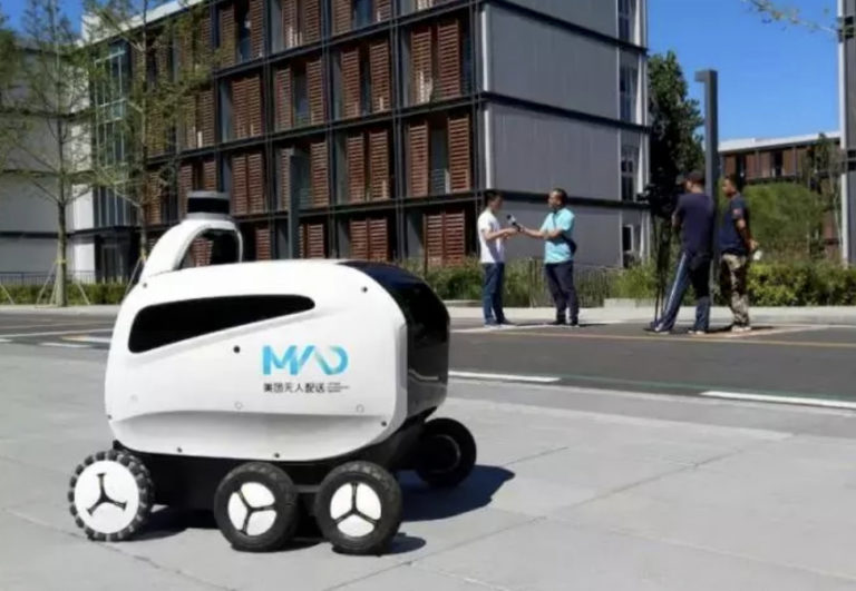 Food delivery robots tested in Shanghai | window-to-china.eu